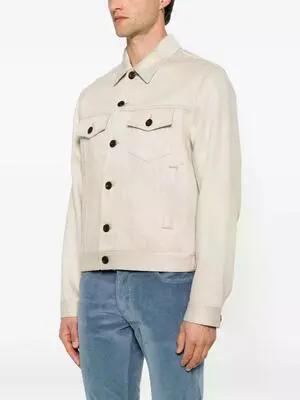 Jacob Cohen Twill Trucker Jacket