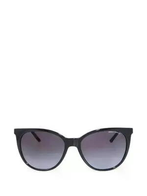 Armani Exchange Cat-eye Frame Sunglasses - Black