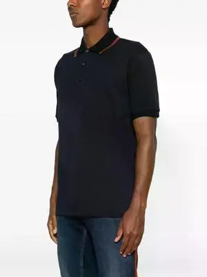 Gucci Web-stripe Polo Shirt