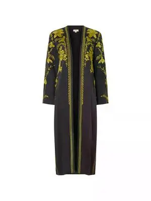 TEMPERLEY LONDON Thisbe Floral-embroidered Coat