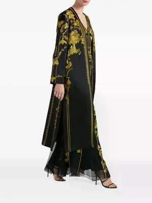 TEMPERLEY LONDON Thisbe Floral-embroidered Coat