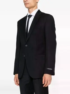 Karl Lagerfeld Single-breasted Buttoned Blazer - Blue