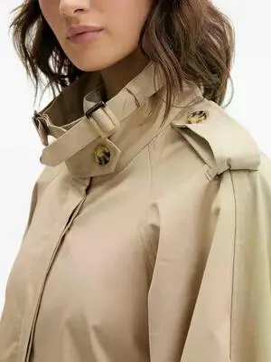 Bardot Isler Epaulette Puff-sleeve Coat