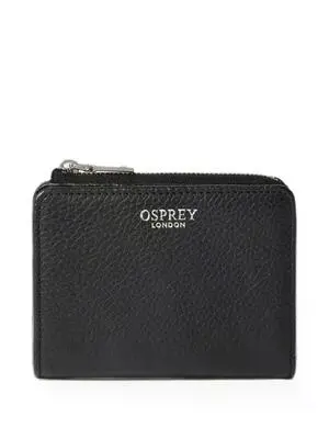 OSPREY Medium Core Leather Wallet - Black