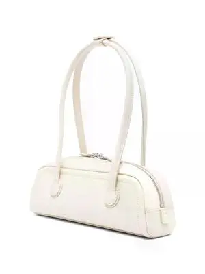 MARGESHERWOOD Embossed-logo Leather Tote Bag