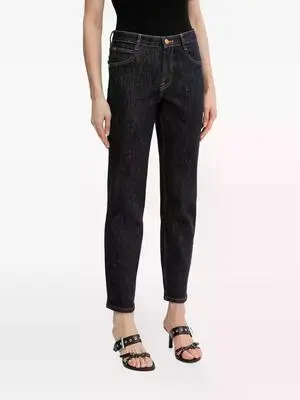 Miss Sixty Emma Contrast-stitch Mid-rise Skinny Jeans - Blue