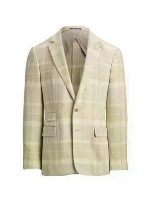 Ralph Lauren Purple Label Kent Plaid Blazer
