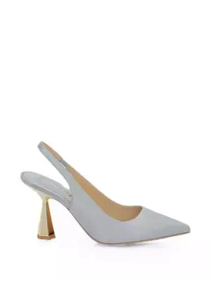 KAT MACONIE Pointed-toe Slingback Pumps - Grey