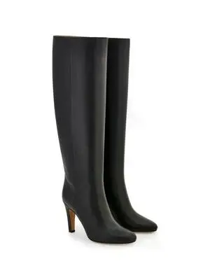 FERRAGAMO Knee High Boots - Black