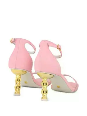 KAT MACONIE Chain-link Heel Sandals - Pink