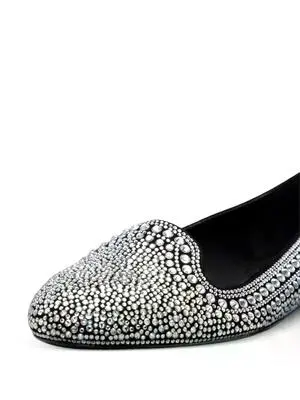 KAT MACONIE Ilke Crystal-embellishment Ballet Flats