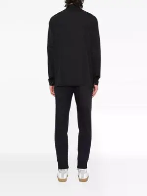 LANVIN Graphic-print Small-collar Shirt