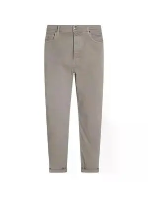 Brunello Cucinelli Logo-patch Jeans - Neutrals