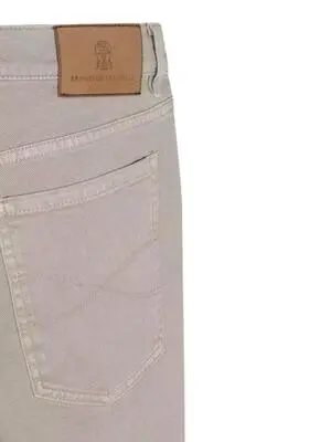 Brunello Cucinelli Logo-patch Jeans