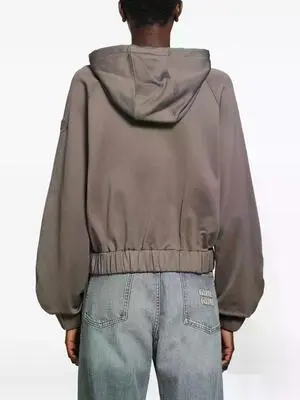 Moncler Zip-up Fleece Hoodie