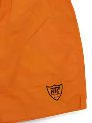 HTC LOS ANGELES Logo-patch Drawstring Swim Shorts
