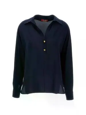 Max Mara Button-fastening Silk Polo