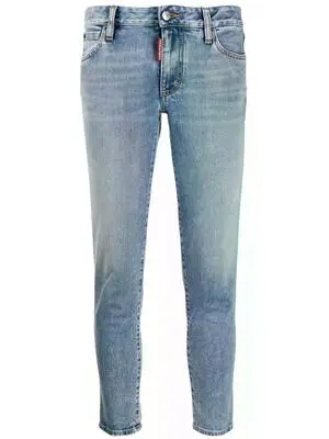 Dsquared2 Cropped Jeans - Blue