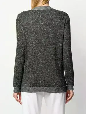 Philipp Plein Logo Lurex Jumper