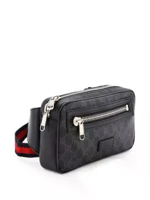 Gucci Soft Zip Gg Coated Canvas Small Belt Bag