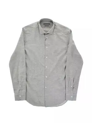 Corneliani Flannel Slim-fit Shirt
