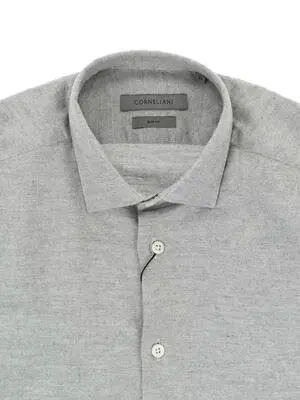 Corneliani Flannel Slim-fit Shirt