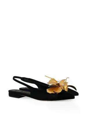 KAT MACONIE Nelli Floral-detail Ballet Flats