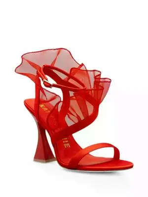 KAT MACONIE Sabina Ruffled Sandals