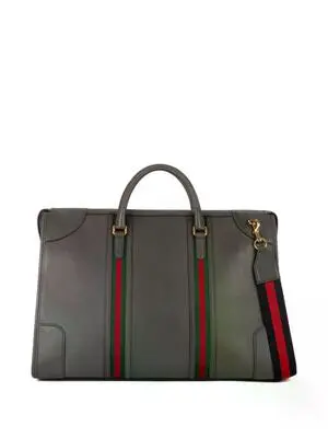 Gucci Striped Leather Bag