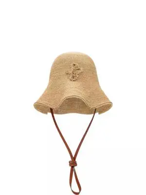 Ruslan Baginskiy The Hatbag Straw Shoulder Bag - Neutrals