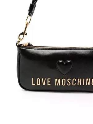 Moschino Heart-patch Logo-plaque Shoulder Bag