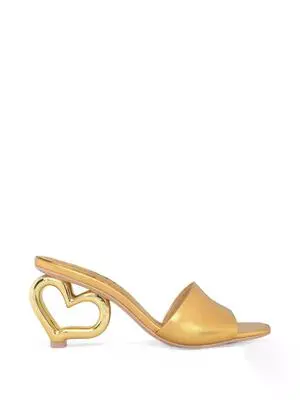 KAT MACONIE Heart-heel Sandals - Red
