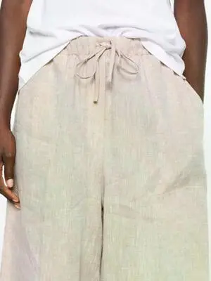 TOTEME Summer Drawstring Palazzo Pants