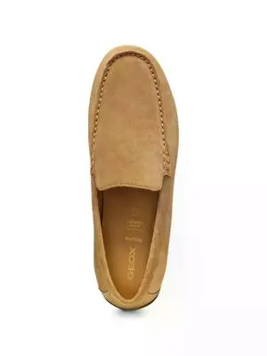 Geox Spherica™ Suede Slip-on Loafers