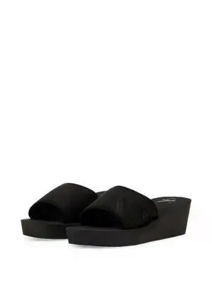 Calvin Klein Logo-embroidered Sandals