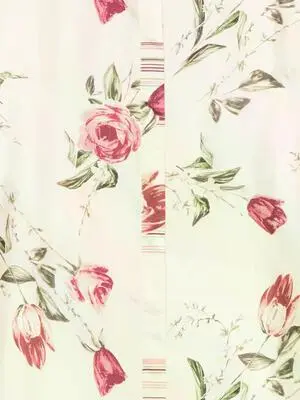 Antonio Marras Floral-print Shirt Midi Dress