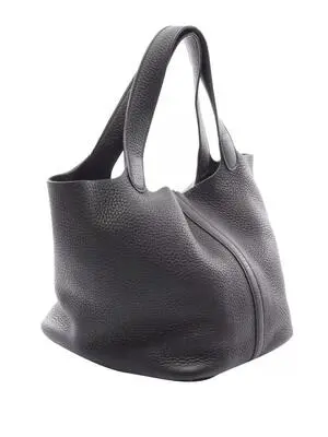 Hermès 2021 Clemence Picotin Lock 22 Handbag - Black