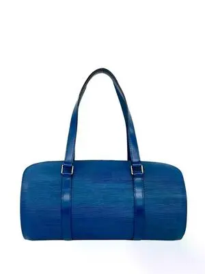 LOUIS VUITTON Epi Soufflot Shoulder Bag - Blue