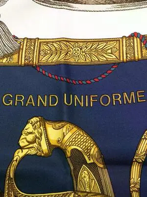 Hermès 2000-2026 Grand Uniforme Silk Scarf 90 Scarves