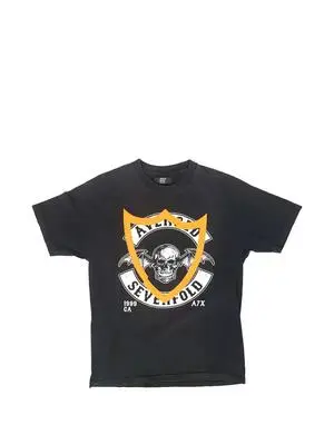 HTC LOS ANGELES Graphic-print Studded T-shirt