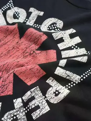 HTC LOS ANGELES Red Hot Chili Peppers Graphic T-shirt