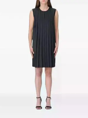 Ter Et Bantine Pleated Crepe Mini Dress