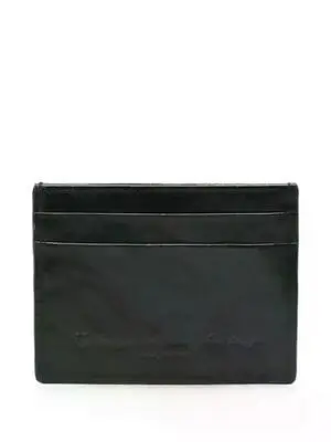 HTC LOS ANGELES Stud-embellished Leather Card Holder