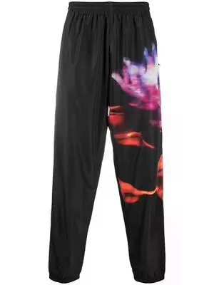 COUNTY OF MILAN Flower Print Track Pants