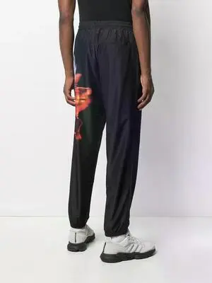 COUNTY OF MILAN Flower Print Track Pants