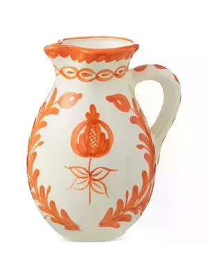 J-LINE Granada Floral-print Jug