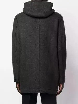 Harris Wharf London Hooded Wool Coat