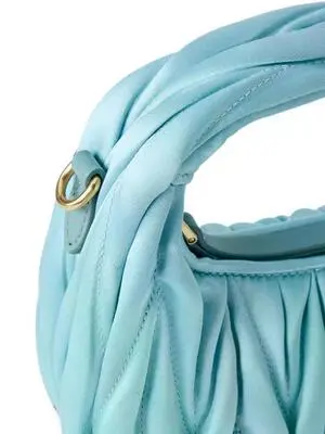 Miu Miu Mini Wander Leather Shoulder Bag