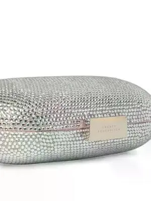 TWENTY FOURHAITCH Sunrise Crystal-embellished Mini Clutch Bag