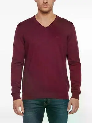 BOSS V-neck Sweater - Red